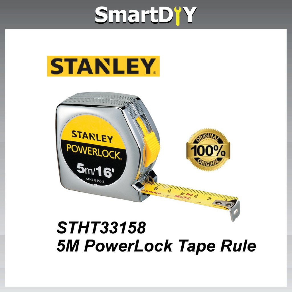 Stanley Power Lock STHT33428-8 Measurement Tape / Measuring Tape 8m ...