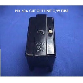 PLK 60A/100A CUT OUT FUSE UNIT (C/W FUSE) | Shopee Malaysia