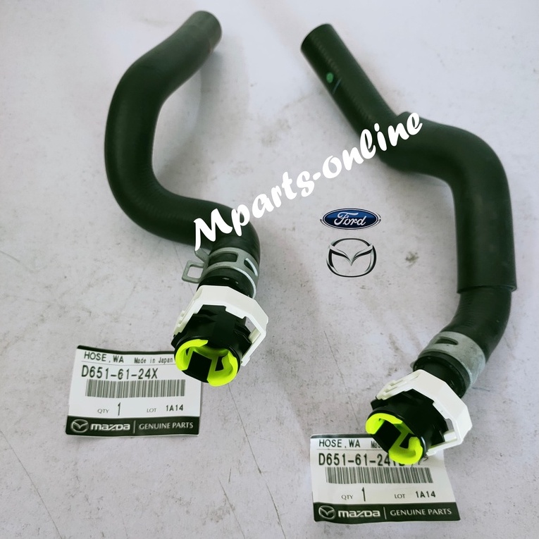 HEATER HOSE ( UPPER & LOWER ) COME WITH CONNECTOR/ MAZDA 2 2010-2014 DE ...