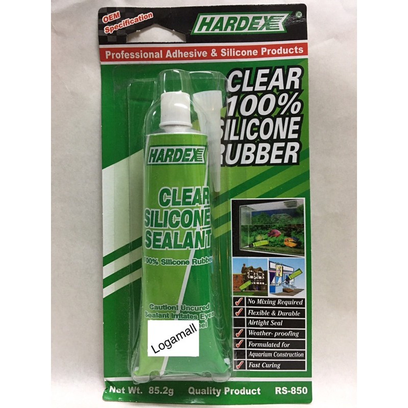 HARDEX Clear 100% Silicone Rubber | Shopee Malaysia