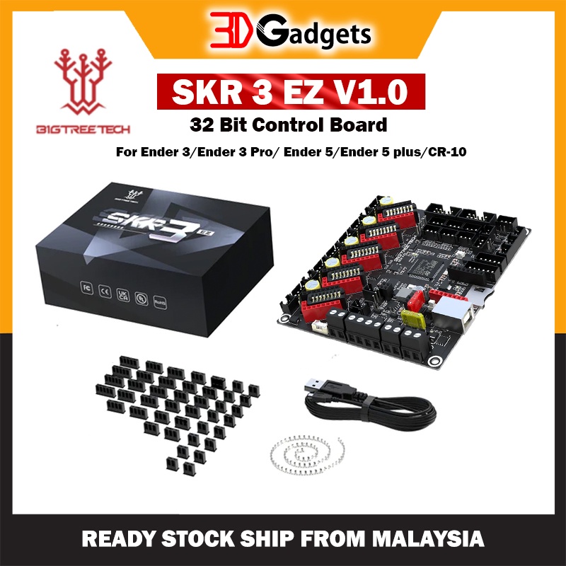 Bigtreetech BTT SKR 3 EZ V1.0 Control Board for Ender 3 / Ender3/ Ender ...
