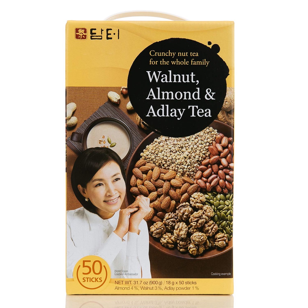 [DAMTUH] All Natural Walnut Almond Adlay Powder Tea / Korean Yulmu tea | Shopee Malaysia