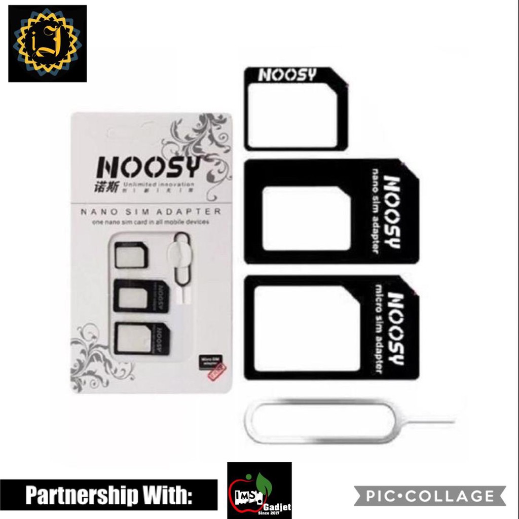 3 in 1 Micro Nano Sim Card Converter Kit Standard Adapter | Shopee Malaysia