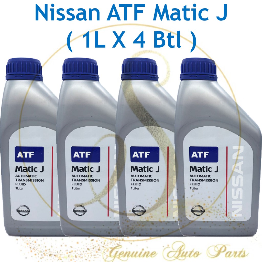 (100% Original) 1 SET FOR 4 BOTOL Nissan Auto Transmission Fluid Matic ...