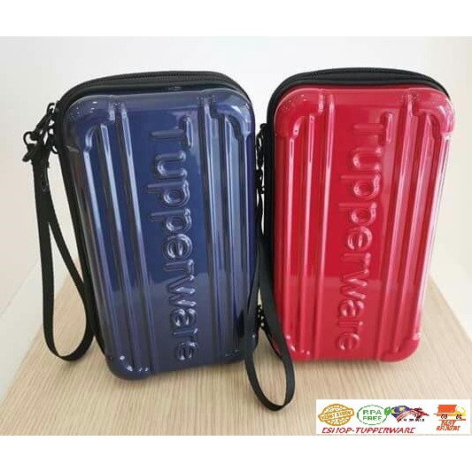 Tupperware Pocket Luggage Red OR Blue (1pc) | Shopee Malaysia