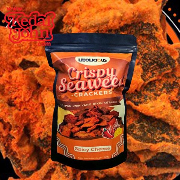 Liyolicious™ Crispy Seaweed (Spicy Cheese) | Shopee Malaysia