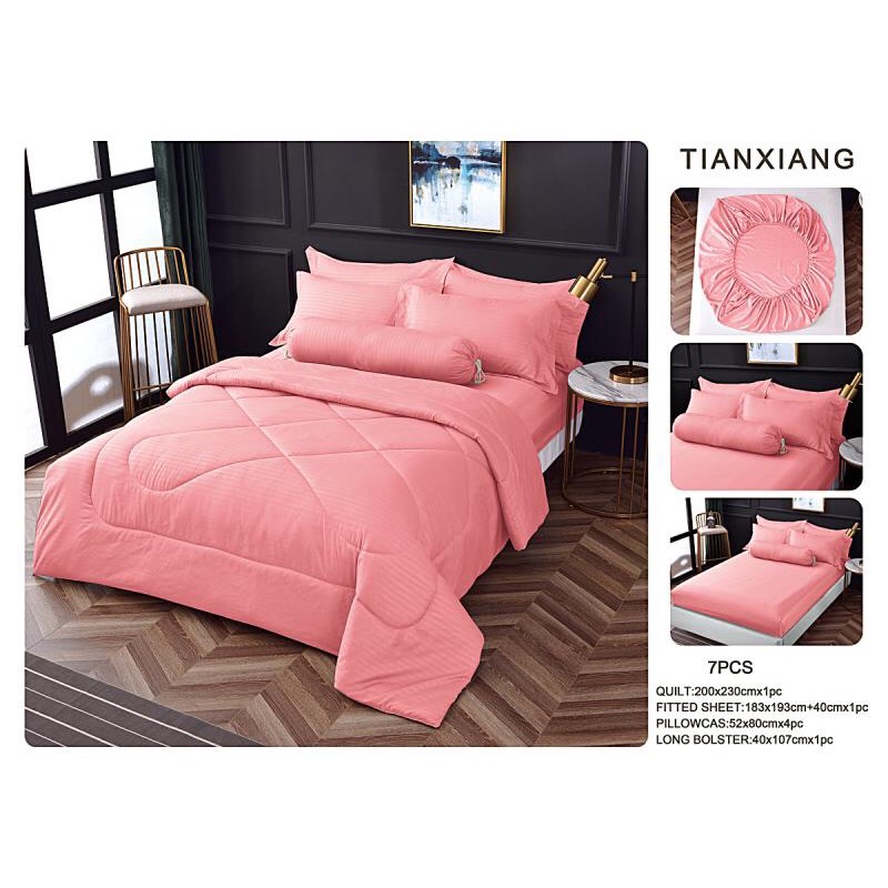 Cadar Kualiti Hotel Cadar Premium Patchwork Comforter Hotel High ...