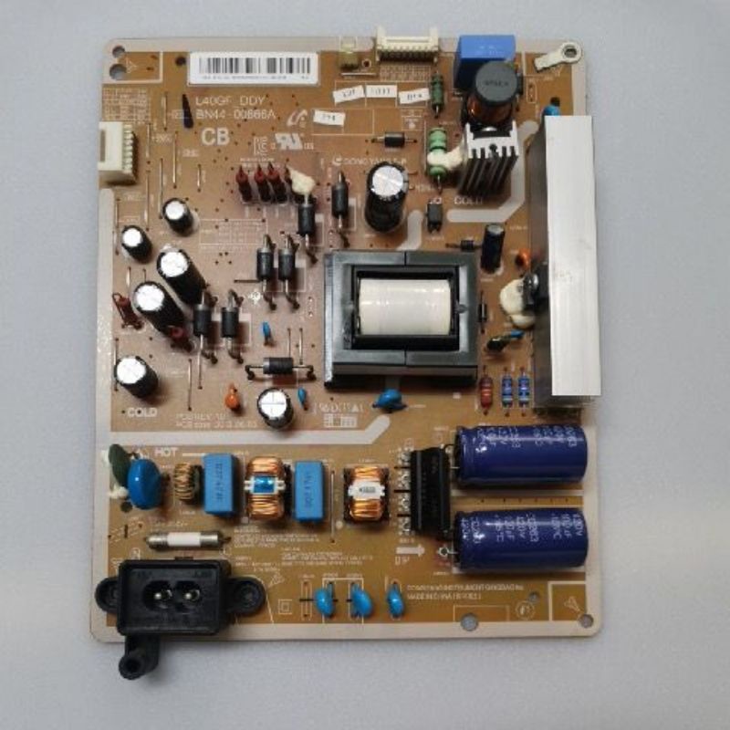 Samsung LED 40" TV Model: UA40EH5030R / Power Board / Main Board / T ...