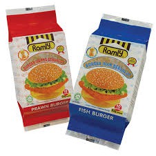 100% Original Ramly Burger Ikan Bersalut / Udang Bersalut 650g (10 x ...