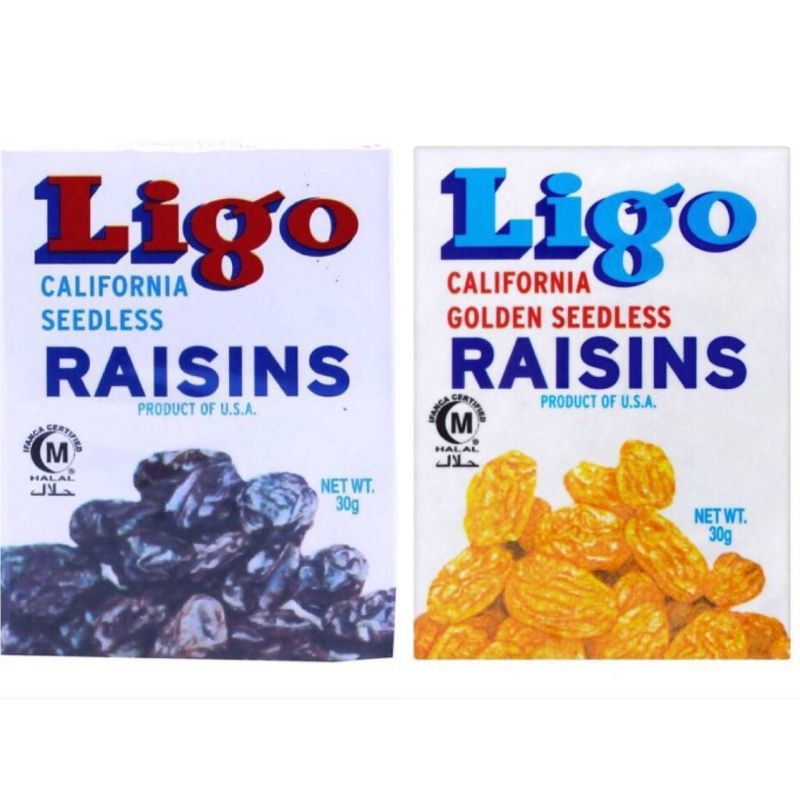 Ligo California Seedless Raisins (30g) | Shopee Malaysia