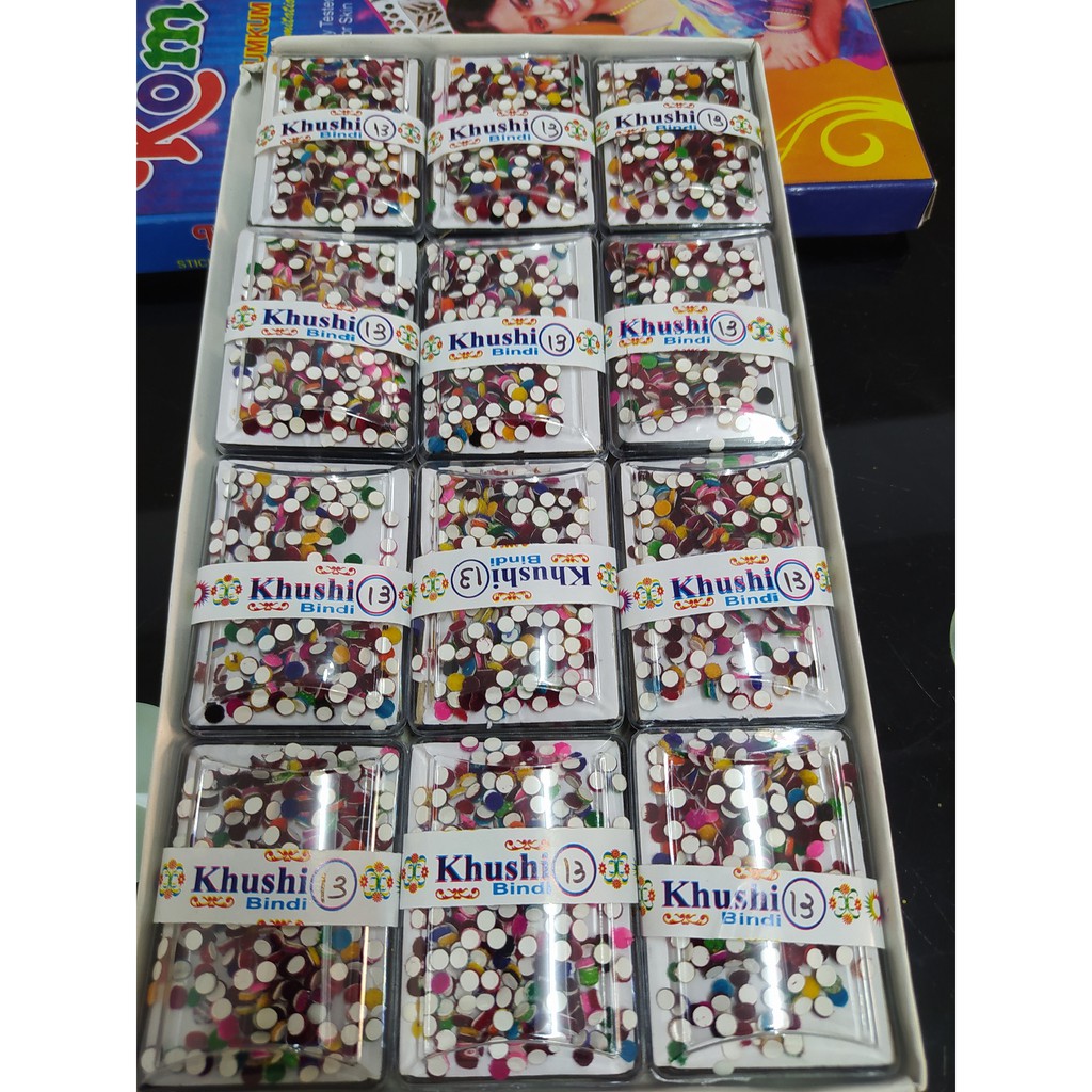 Bindi/Sticker Pottu/Pottu/Mangal | Shopee Malaysia