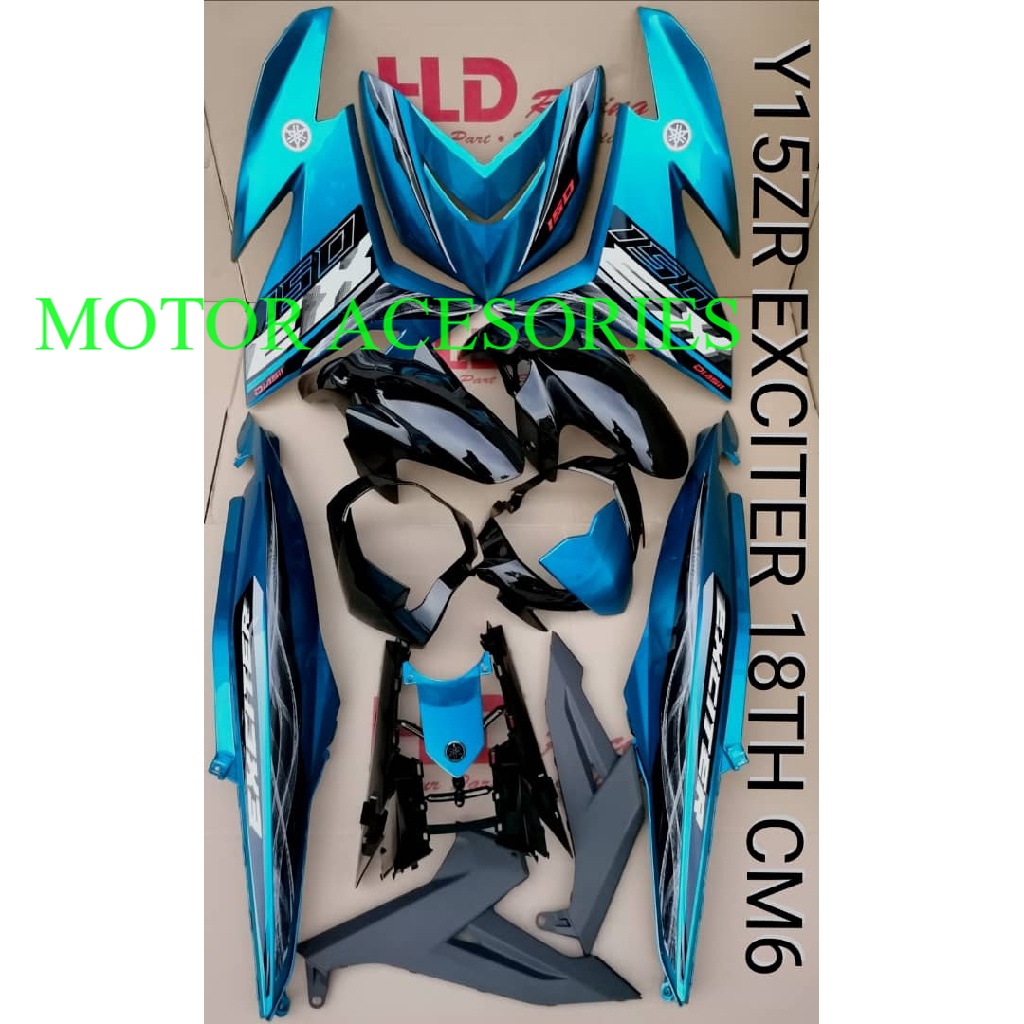 COVERSET COVER ET YAMAHA Y15 V1 V2 / Y15ZR V1 V2 18TH / 18 TH MATT ...