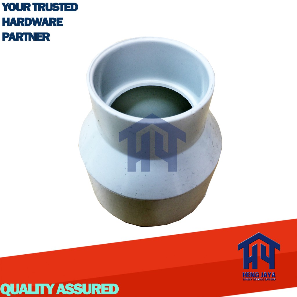 UPVC FITTINGS LEVEL INVERT REDUCER 3" (82 mm) X 2" (56 mm) / PAIP ...