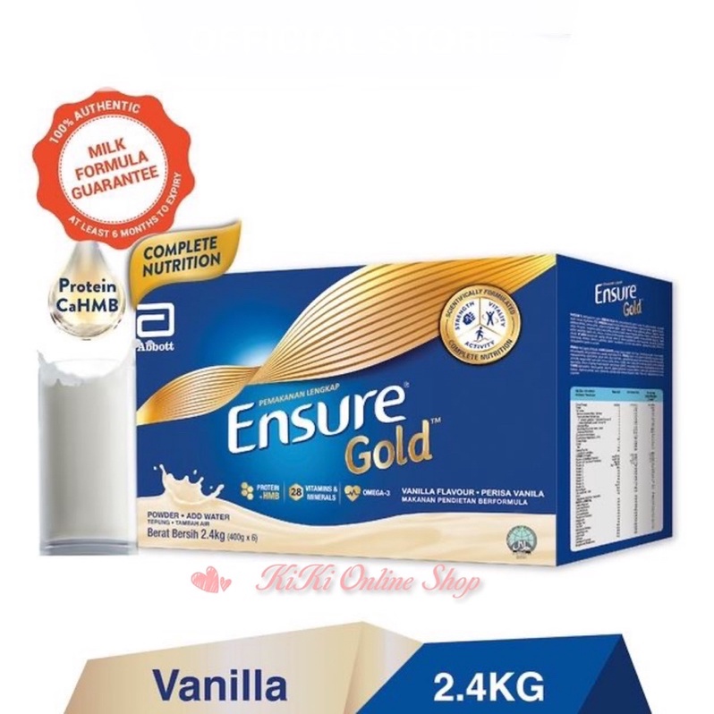 Ensure Gold Wheat 2.4kg (Adult Complete Nutrition) | Shopee Malaysia