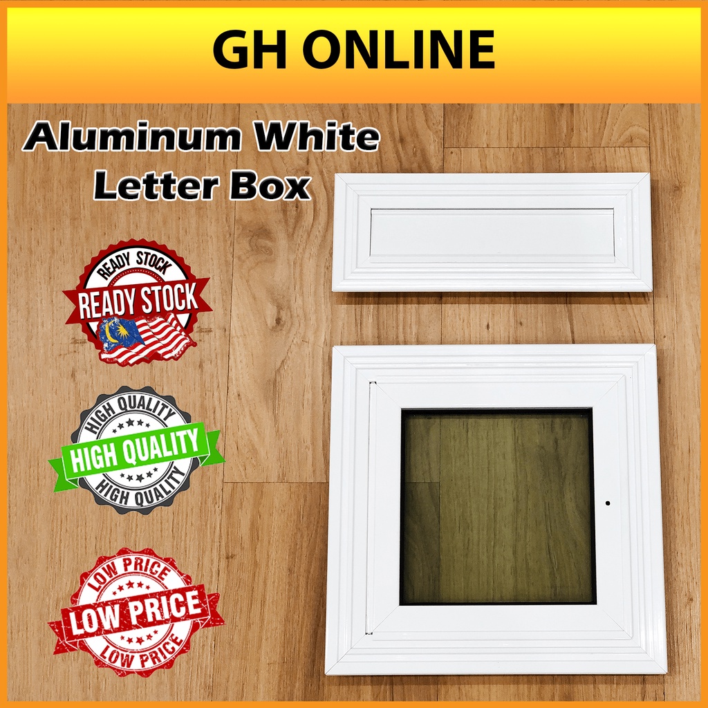 Aluminum White Letter Box READY STOCK | Shopee Malaysia