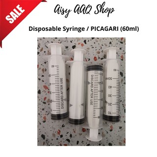 Disposable Syringe Picagari 50ml Penyukat Air Baja | Shopee Malaysia