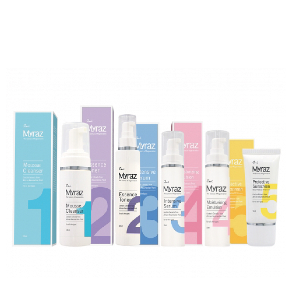 CNI Myraz Complete Set - Sunscreen SPF50 5, Moisturizing Emulsion 4 ...