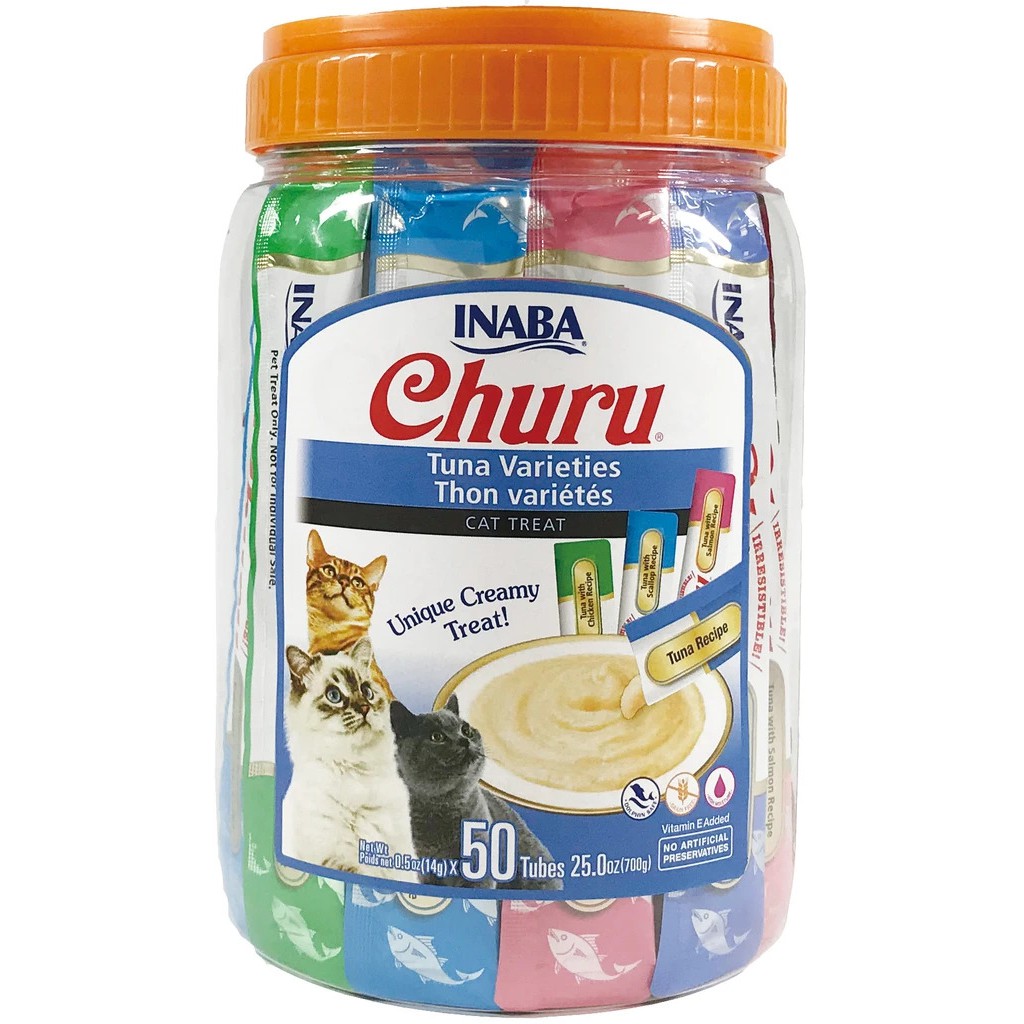 Inaba Churu Varieties Bottle (14g x 50pcs) | Shopee Malaysia