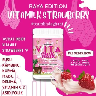 VITAMILK BOOSTER - PERISA STRAWBERRY APPLE CHOCOLATE VANILLA ANGGUR ...