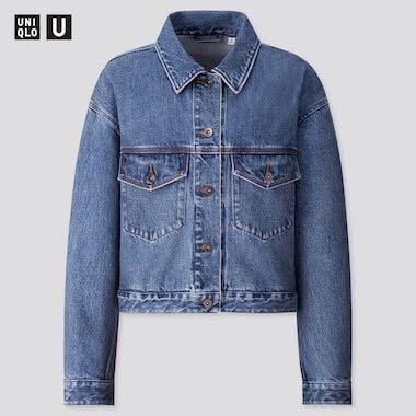Uniqlo U Denim Jacket | Shopee Malaysia