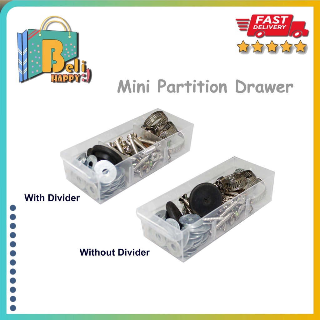(Mini) PCN Mini Size Divider Pieces Partition For Multi-Uses Cabinet ...