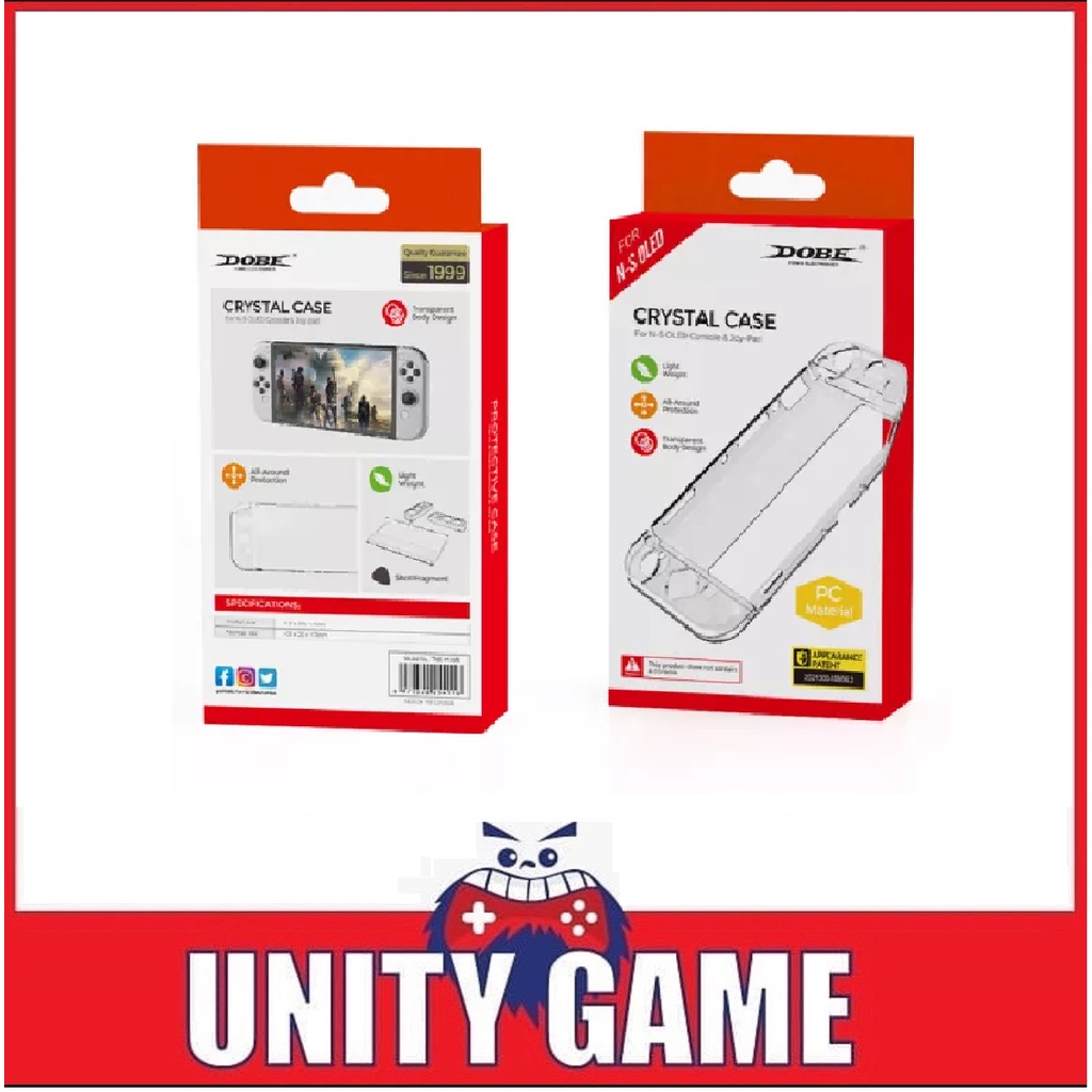 Nintendo Switch OLED Dobe Crystal Case ( TNS-1133B ) | Shopee Malaysia
