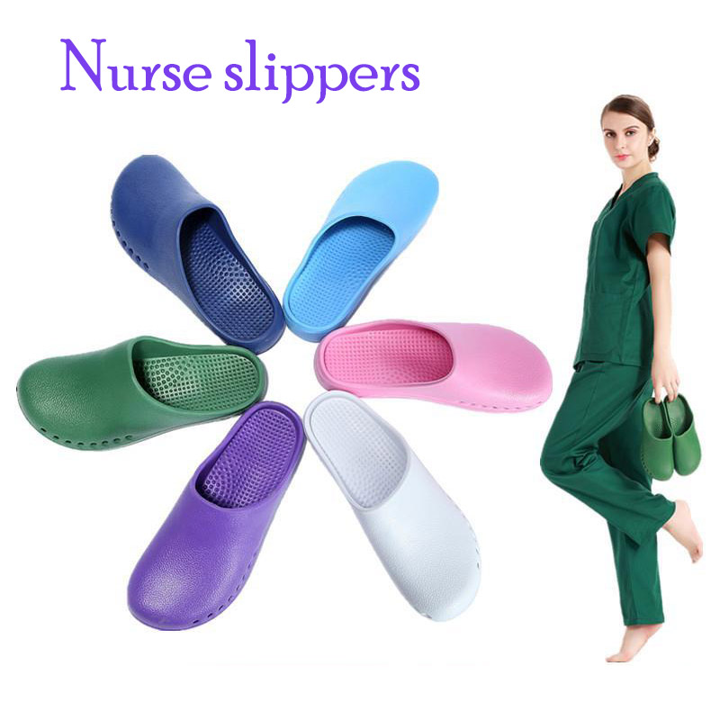 Soft Medical Doctor Nurse Surgical Shoes Anti-slip Protective Clogs ...