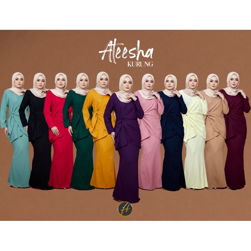 [WARNA 7-11] ATEESHA KURUNG EXCLUSIVE | Shopee Malaysia