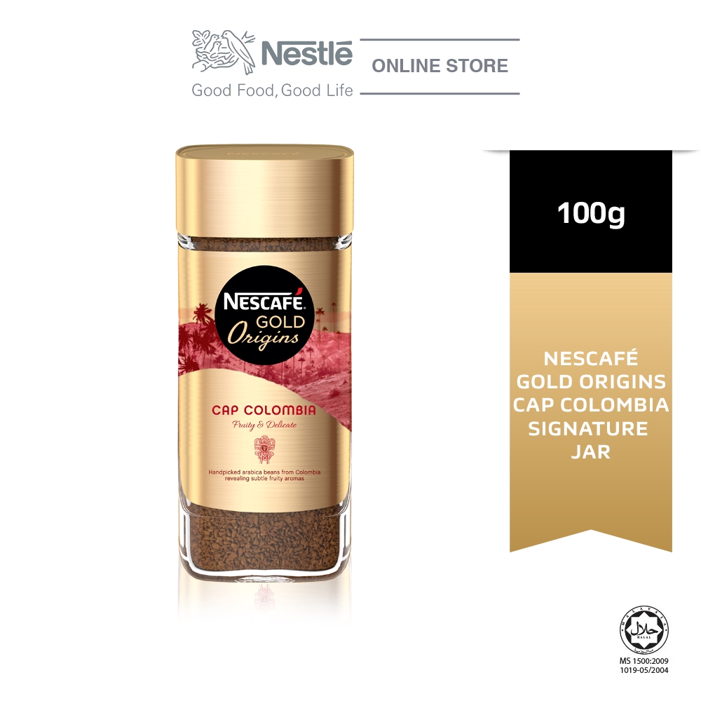 NESCAFE GOLD ORIGINS - CAP COLOMBIA Jar (100g) | Shopee Malaysia
