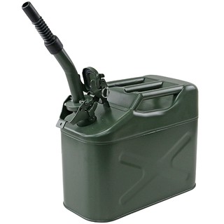 Tong diesel tong petrol Steel 10L/20L Jerry Can Flexible Spout Fuel ...