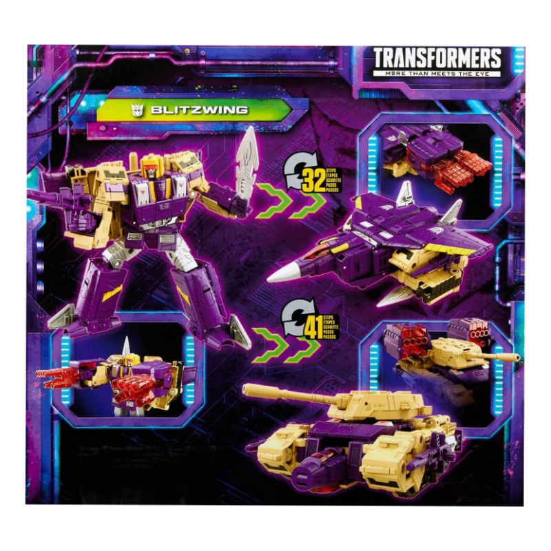 Hasbro Transformers Generations Legacy Series Leader Class Blitzwing ...