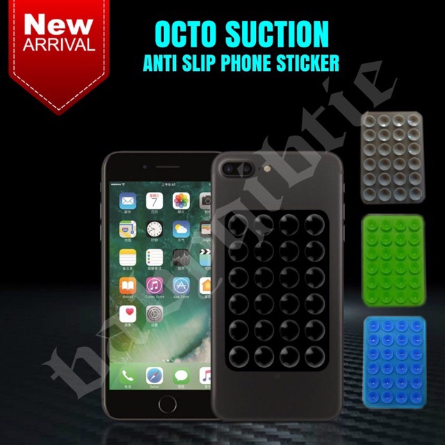 Octo Suction Anti Slip Phone Sticker Holder Handphone HP | Shopee Malaysia