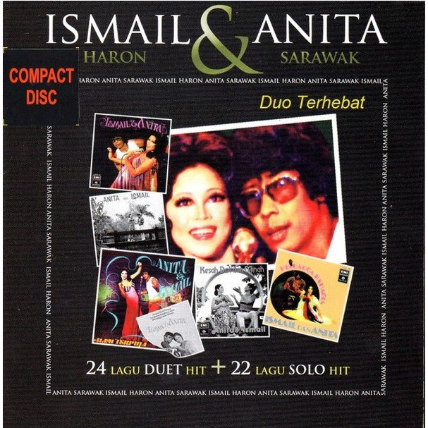(CD-R) ISMAIL HARON & ANITA SARAWAK - DUO TERHEBAT (2CD) | Shopee Malaysia