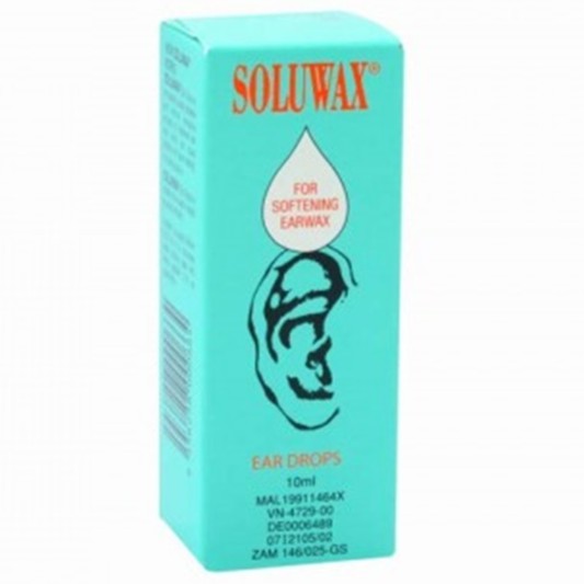 Soluwax Ear Drops 10ml (For Softening Earwax) | Shopee Malaysia