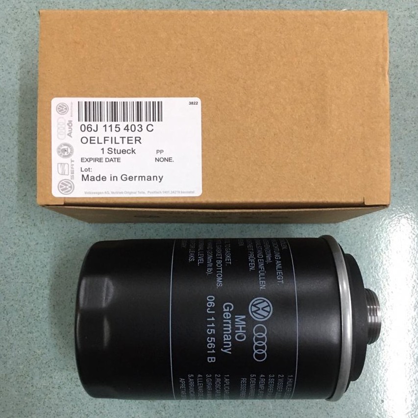 06J115403C / 06J115403Q OIL FILTER EA888 2.0 VOLKSWAGEN GOLF PASSAT ...