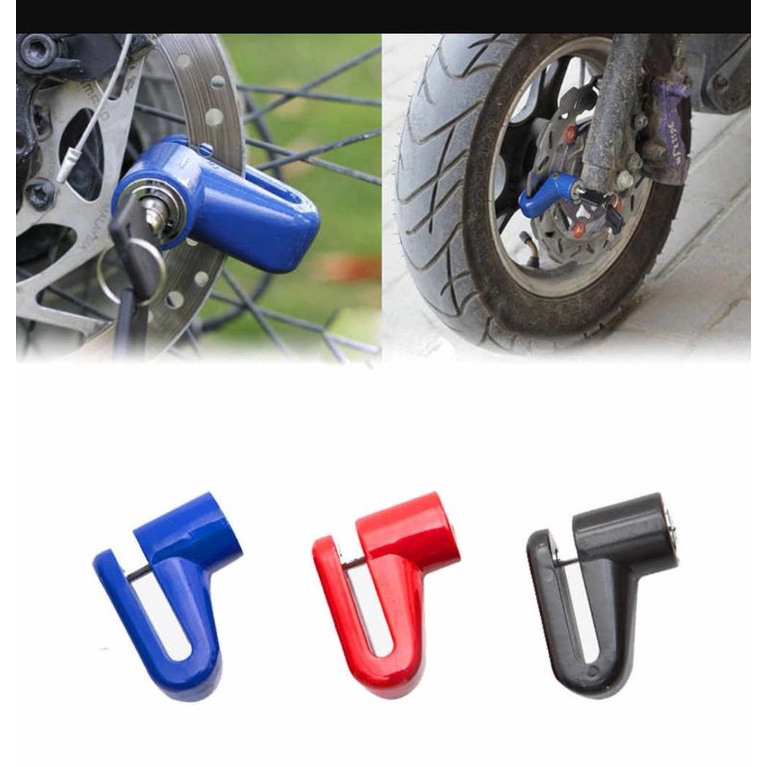 Disc lock for motorcycle/bicycle(quality) | Shopee Malaysia