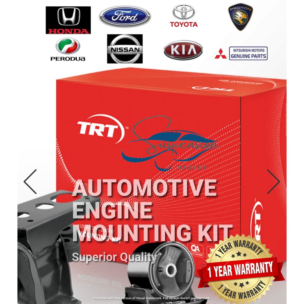 ENGINE MOUNTING KIT (1 SET 3 PCS) - PERODUA KEMBARA 1998-2003 / KEMBARA ...