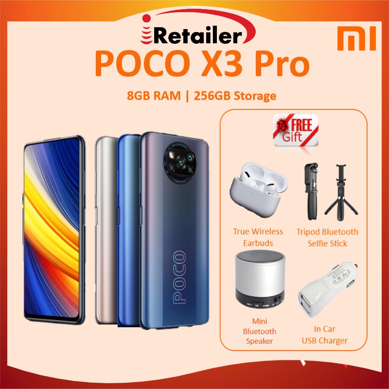 Xiaomi POCO X3 Pro (256GB ROM+8GB RAM ) 1 Year Warranty By Xiaomi ...