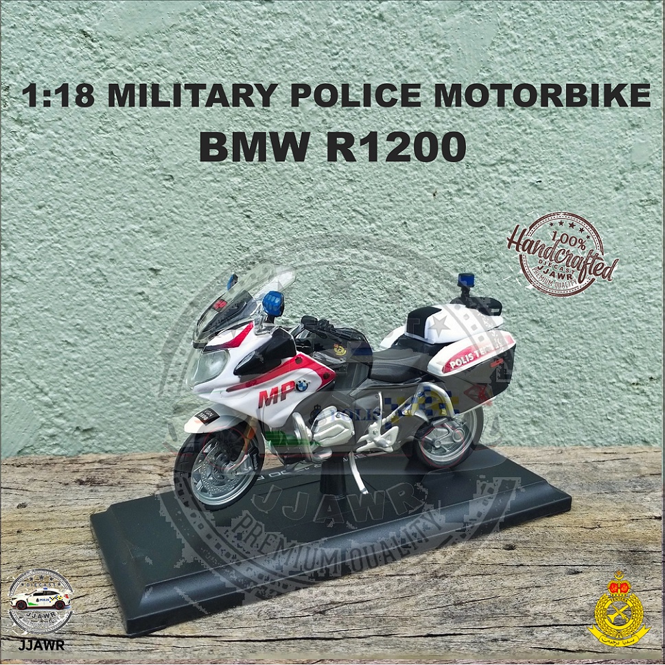 MOTO MP: 1:18 Military Police MP Polis Tentera Diraja BMW R1200 ...