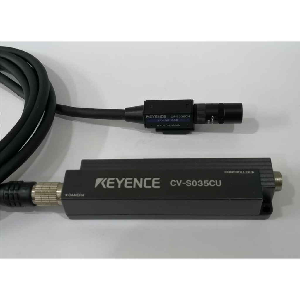 Keyence CV-S035CH+CV-S035CU Ultra Small Digital Double-speed Color ...