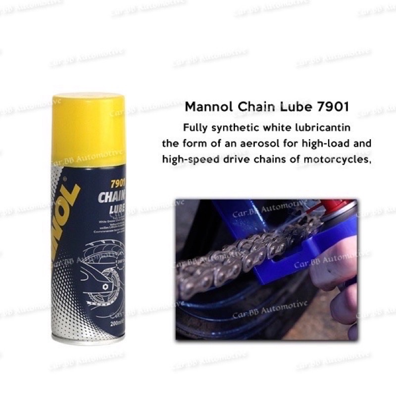 (MADE IN GERMAN) MANNOL MN7901 Chain Lube 200ml | Shopee Malaysia