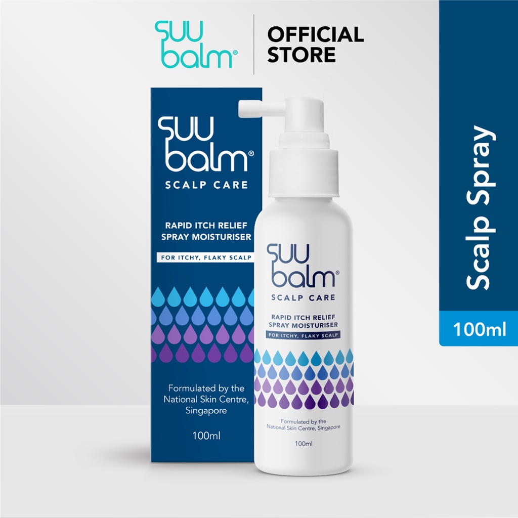 Suu Balm Rapid Itch Relief Spray Moisturiser - For Dry, Itchy, Flaky ...