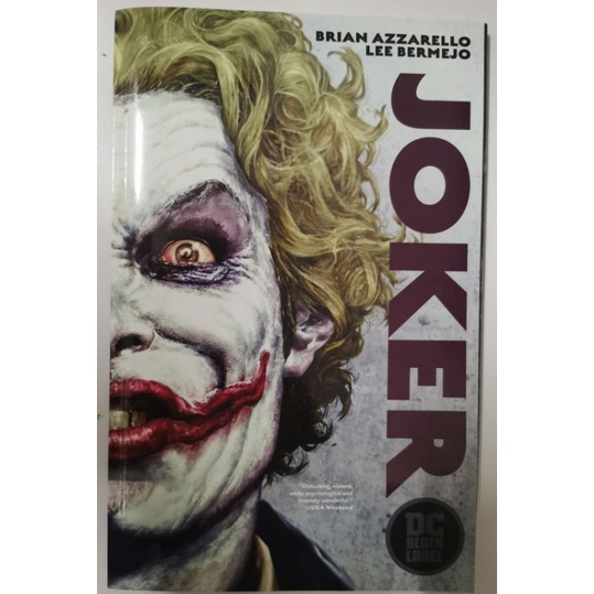Joker: DC Black Label Edition by Brian Azzarello and Lee Bermejo First ...