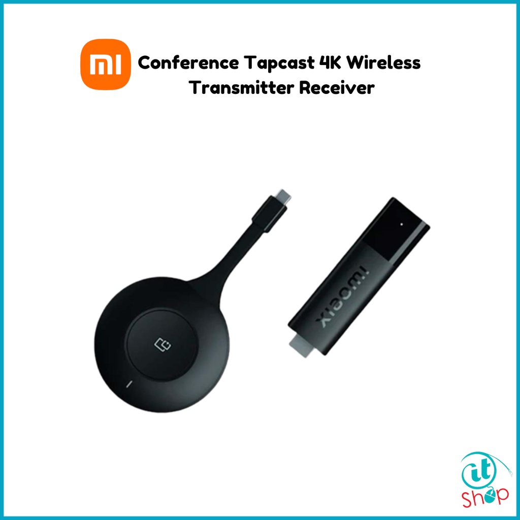 Xiaomi Conference Tapcast 4K Wireless Transmitter Receiver | Shopee ...