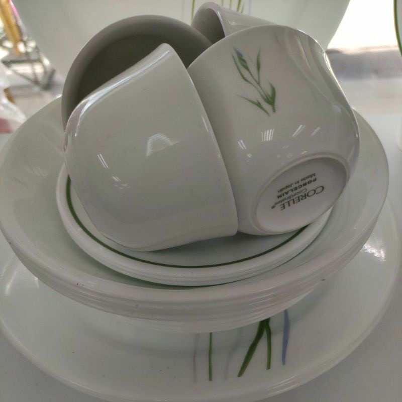 Corelle Set 20 Shadow Iris(cawan porselain bulat) | Shopee Malaysia