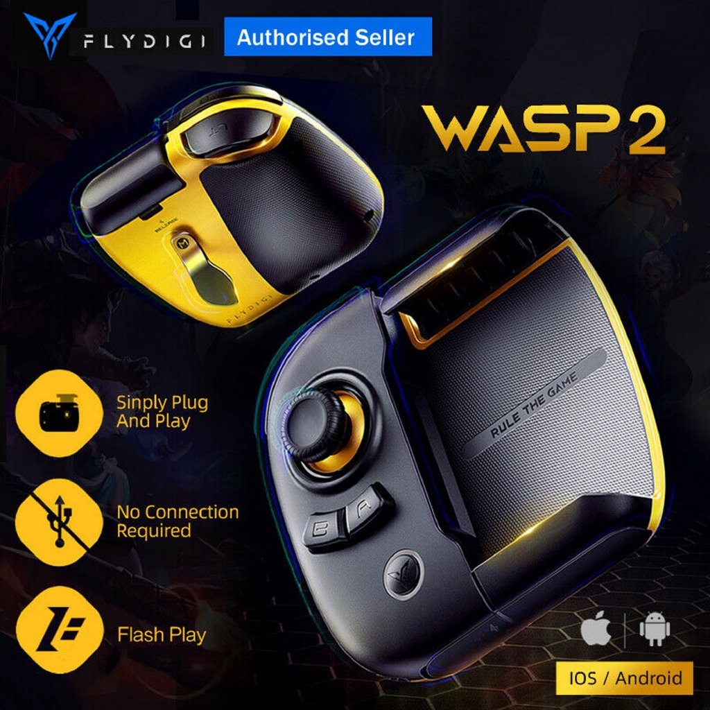 Flydigi WASP 2 Bluetooth One-Hand Gamepad Controller Joystick for IOS/Android | Shopee Malaysia