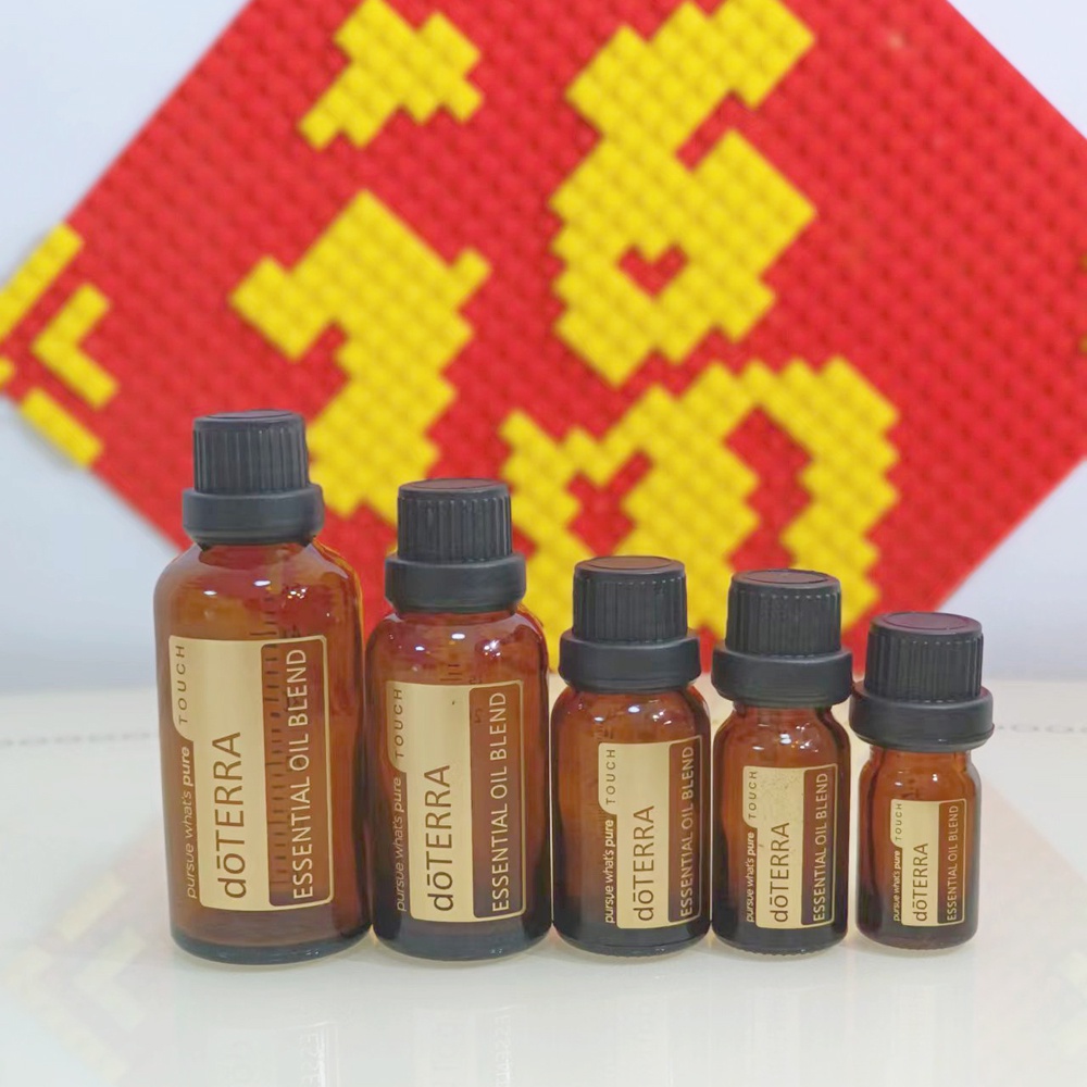 Doterra Amber Glass Bottle with Dripper For Essential Oil Aromatherapy ...