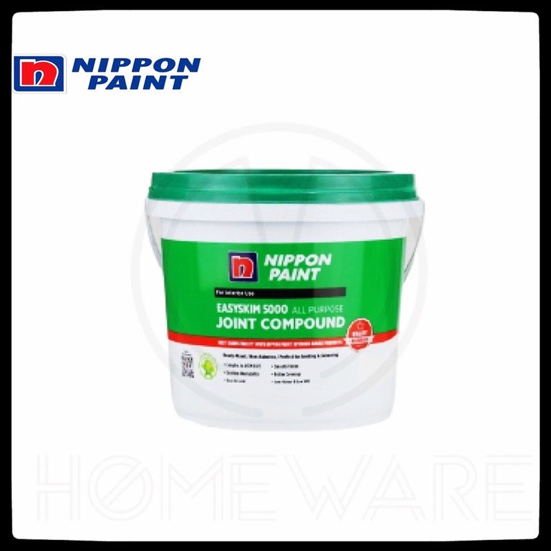 Nippon Paint Easyskim 5000 All Purpose Joint Compound | Shopee Malaysia