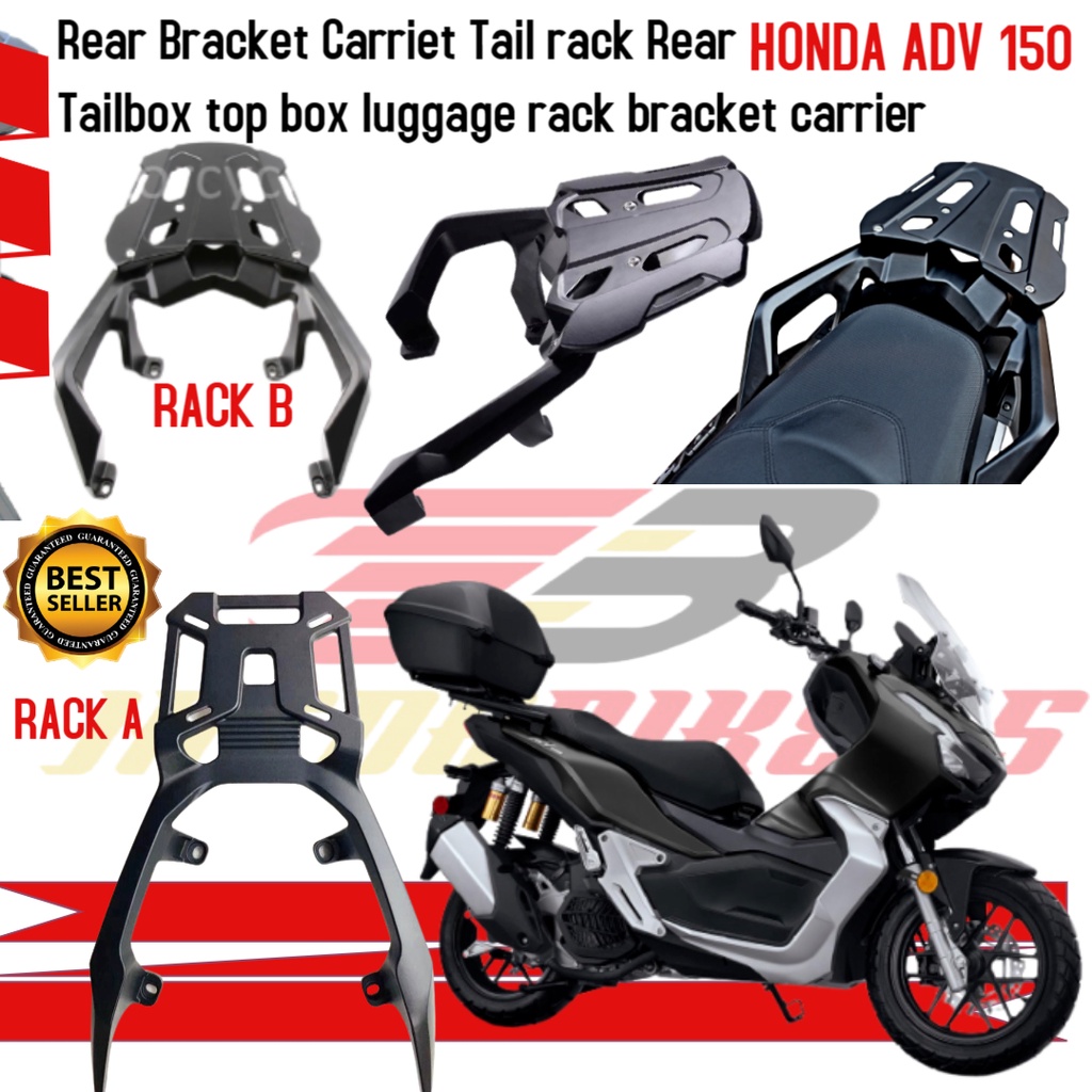 HONDA ADV 150 Motorcycle Rear Bracket Carriet Tail rack Rear Tailbox ...