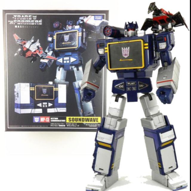Takara Tomy Transformers Masterpiece MP-13 MP13 Soundwave Reissued ...